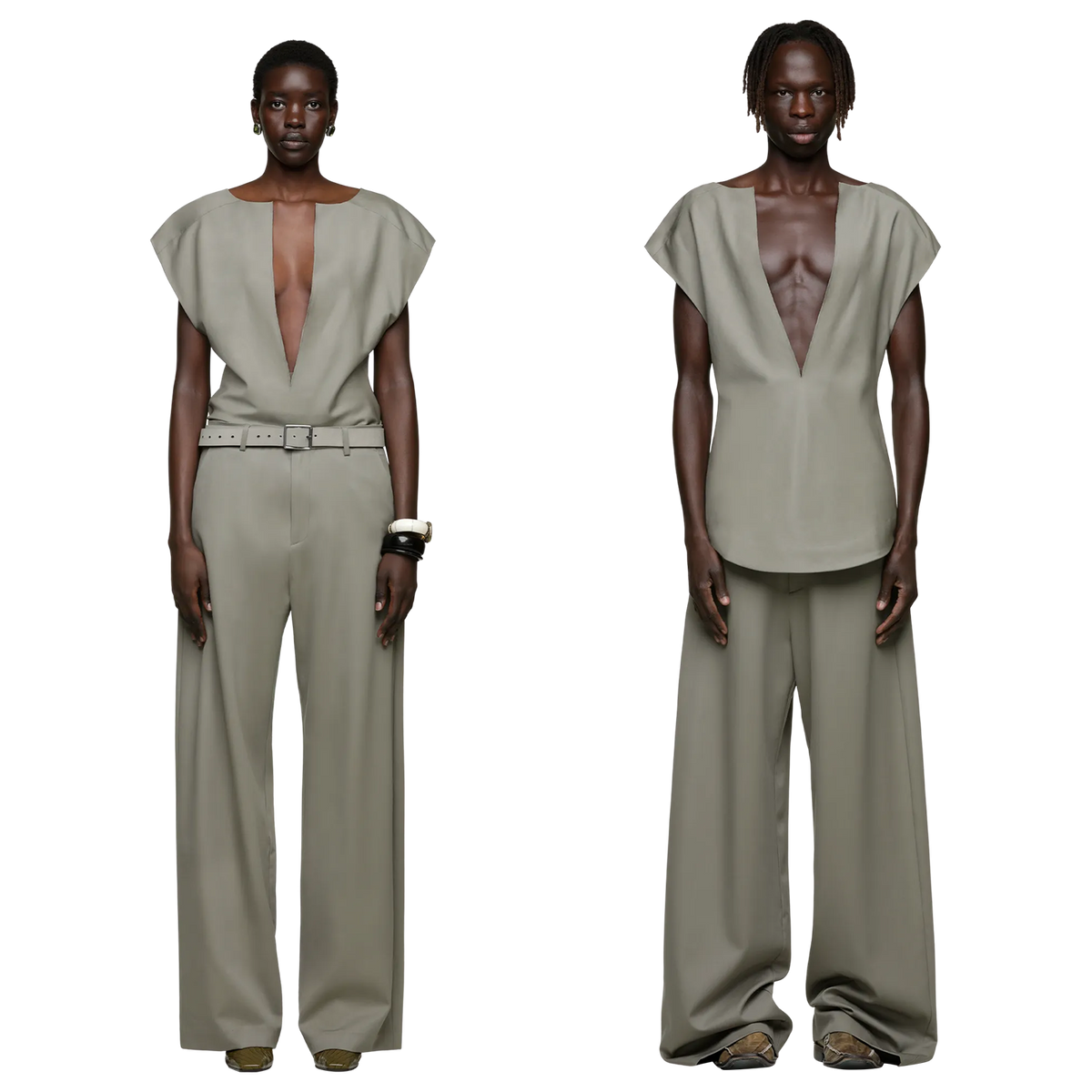 DEEP VEE TANK KELLY GREEN – entire studios